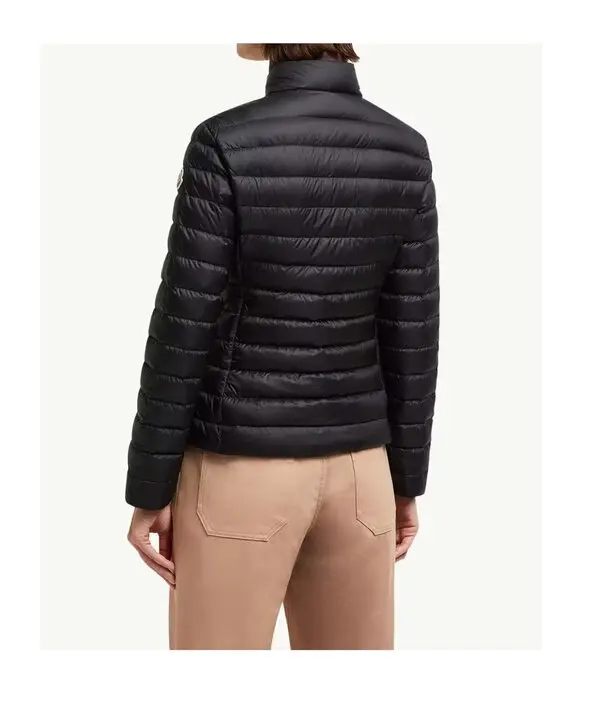Moncler Igelle Zip-up Short Padded Jacket - Black