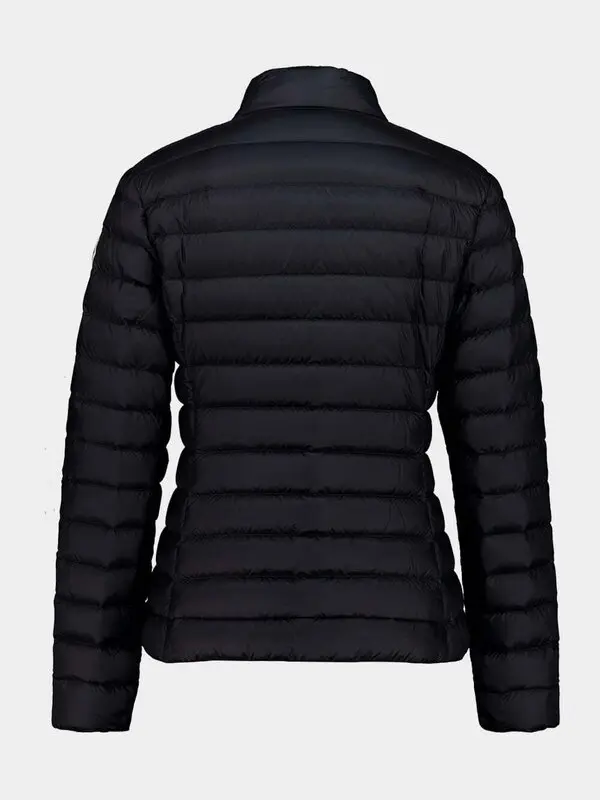 Moncler Quilted Zip-up Jacket - Black