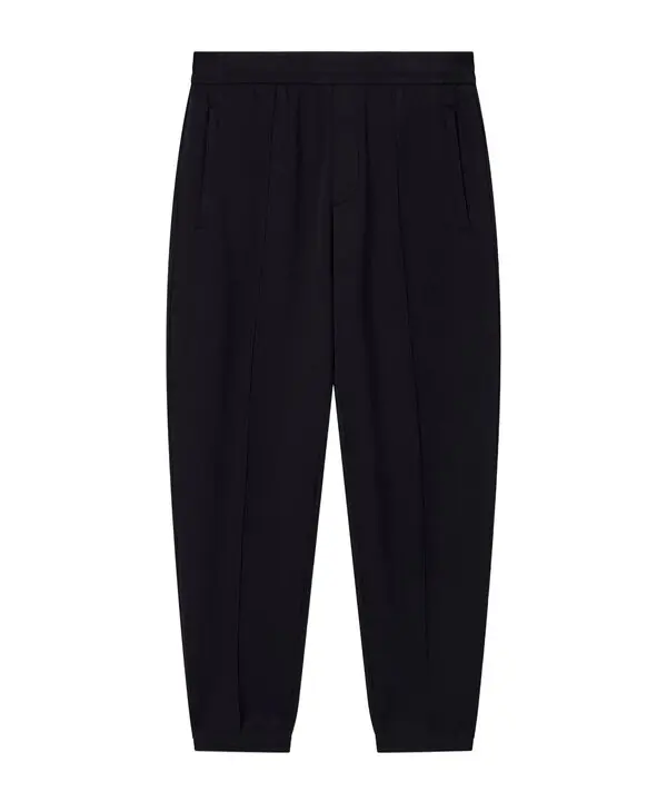 Emporio Armani Stitched Leg Joggers - Navy Blue