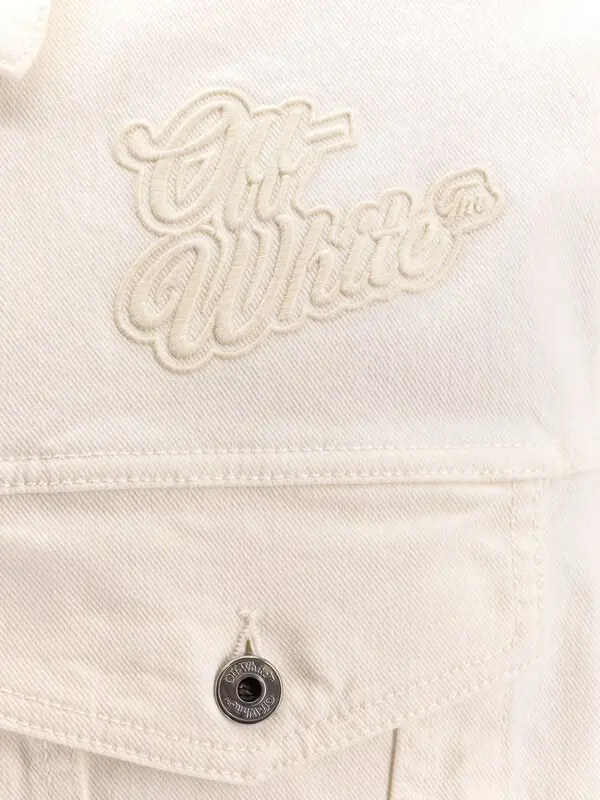 Off-White Logo Embroidered Buttoned Gilet