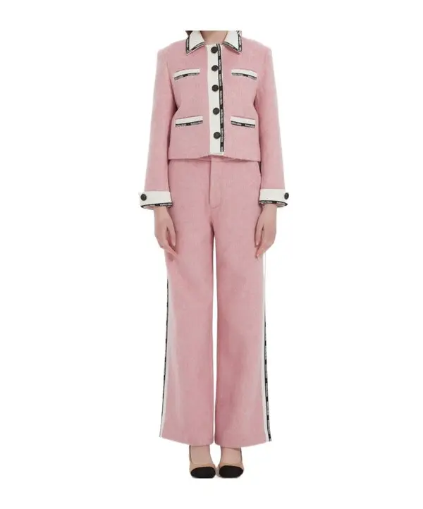 Marissa Chiara Logo Webbing Jacket