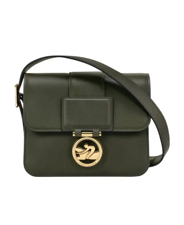 Longchamp Small Box-trot Leather Crossbody Bag