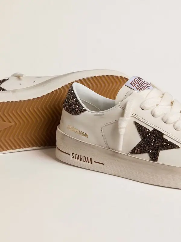 GOLDEN GOOSE Stardan Glittered Sneakers