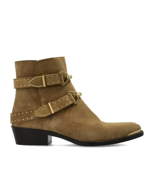 Isabel Marant Étoile Zalya Leather Boots - Brown