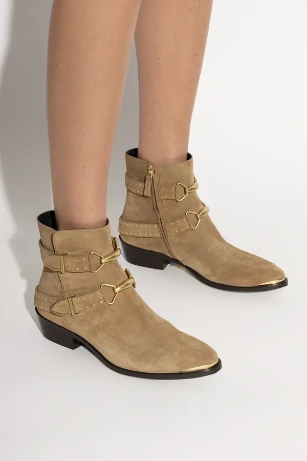 Isabel Marant Étoile Zalya Leather Boots - Brown