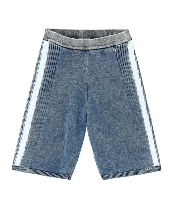 DIESEL® M-esther Denim-effect Shorts - Blue