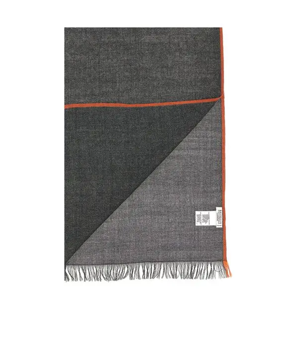 Brunello Cucinelli Fringed Edge Scarf