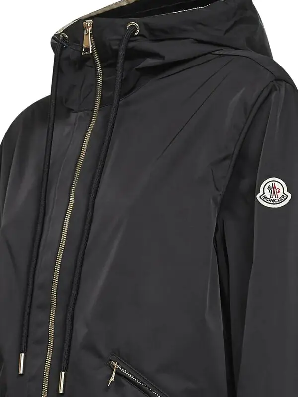 Moncler Cassiopea Hooded Jacket - Black