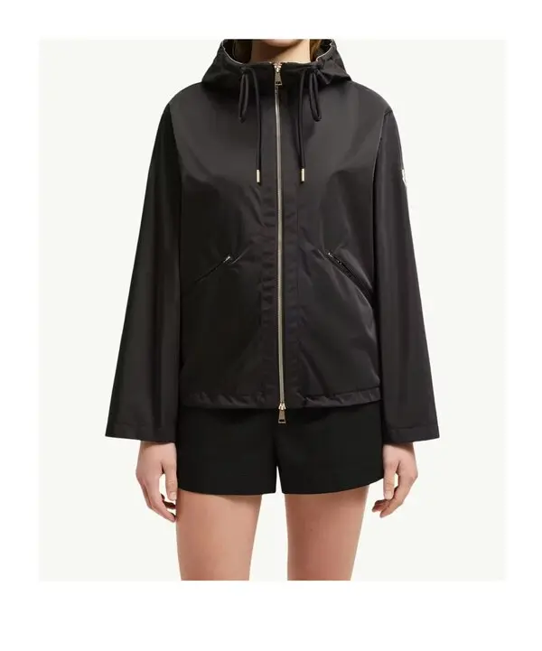 Moncler Cassiopea Hooded Jacket - Black
