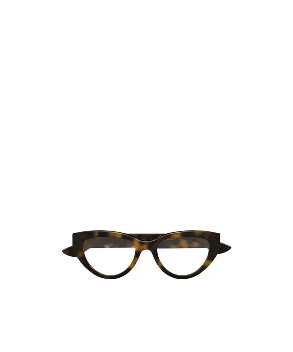 Alexander McQueen Cat Eye Eyeglasses - Black