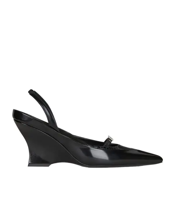 Givenchy Raven Wedge Pumps