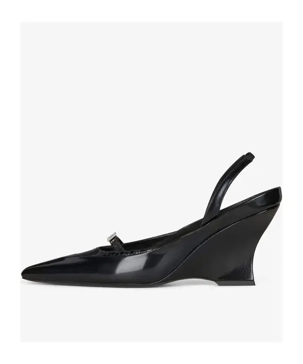 Givenchy Raven Wedge Pumps