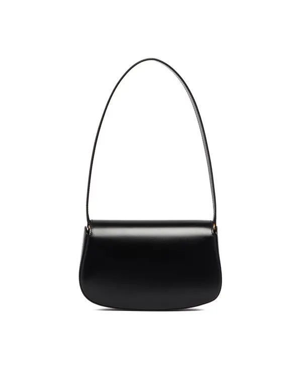 Saint Laurent Voltaire Foldover Top Mini Shoulder Bag - Black