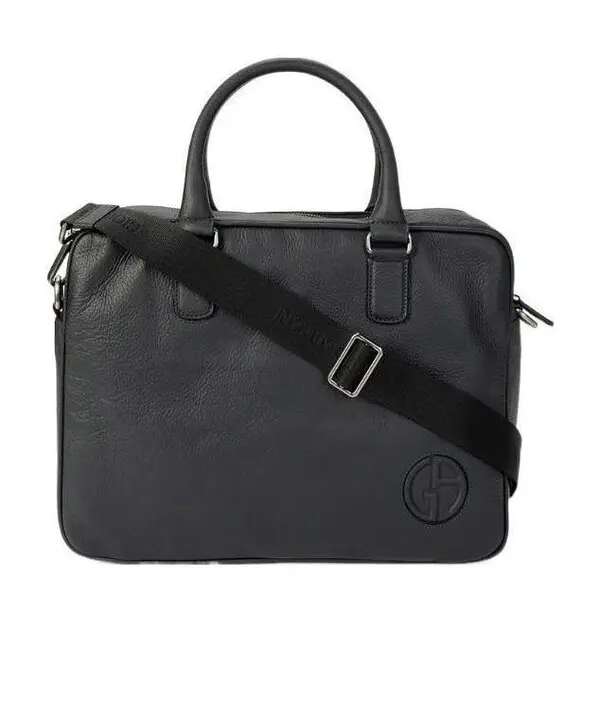 Giorgio Armani Official Briefcase - Black