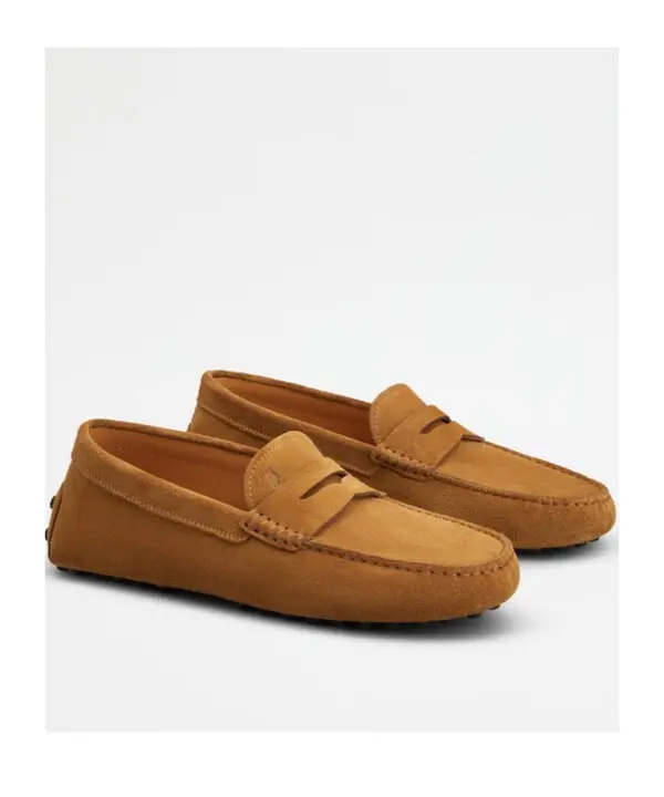 TOD'S Gommino Driving Loafers - Brown