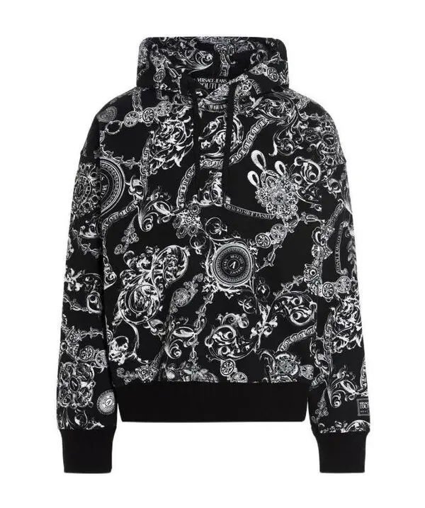 Versace Baroque Print Pullover Hoodie
