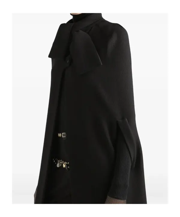 Dolce & Gabbana Cape With Shawl Collar