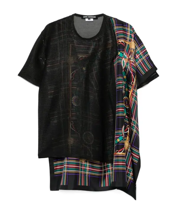Junya Watanabe Lurex-detailed T-shirt