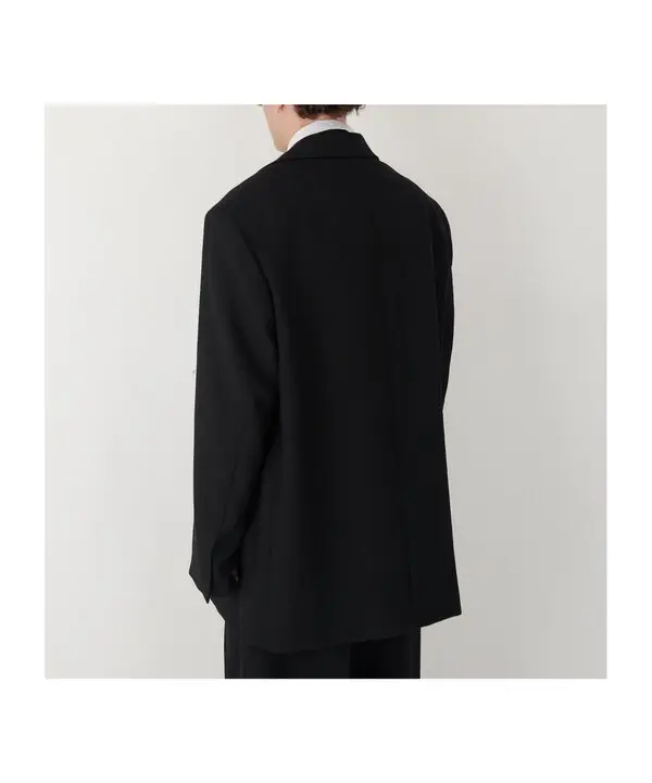 JIL SANDER Textured Lapel Suit - Black
