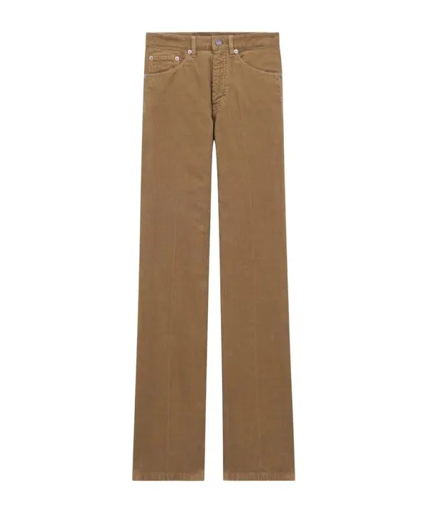 Saint Laurent Clyde High Waist Pants - No