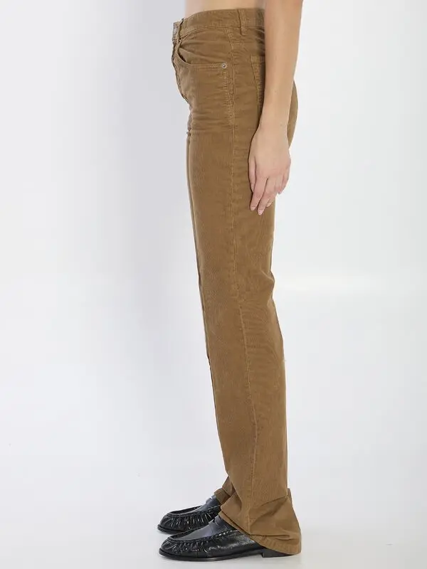 Saint Laurent Clyde High Waist Pants - No