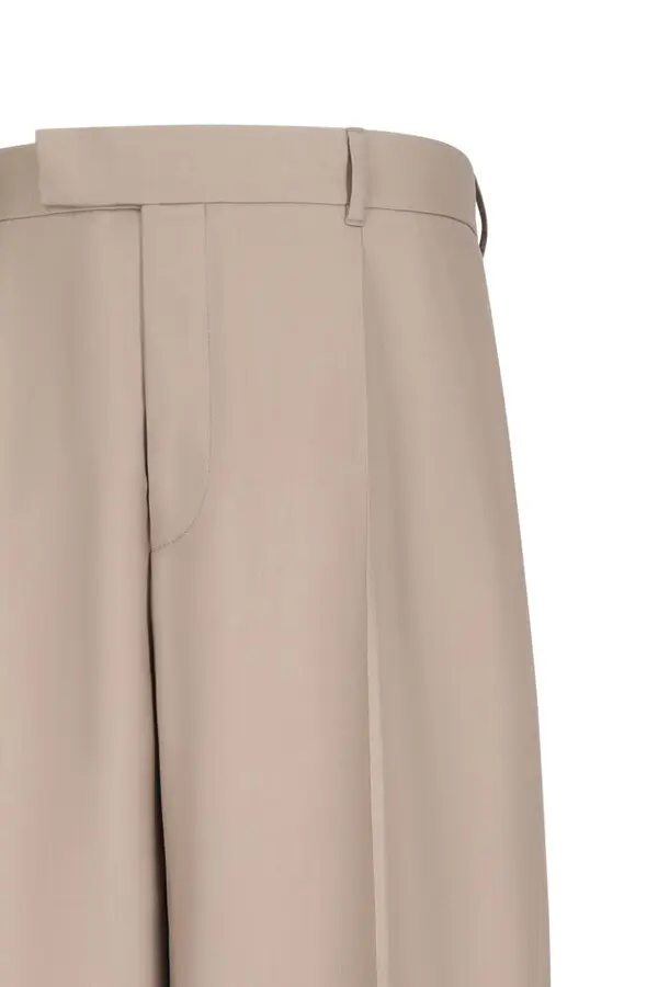 Dior Icons Loose Fit Trousers - Nude