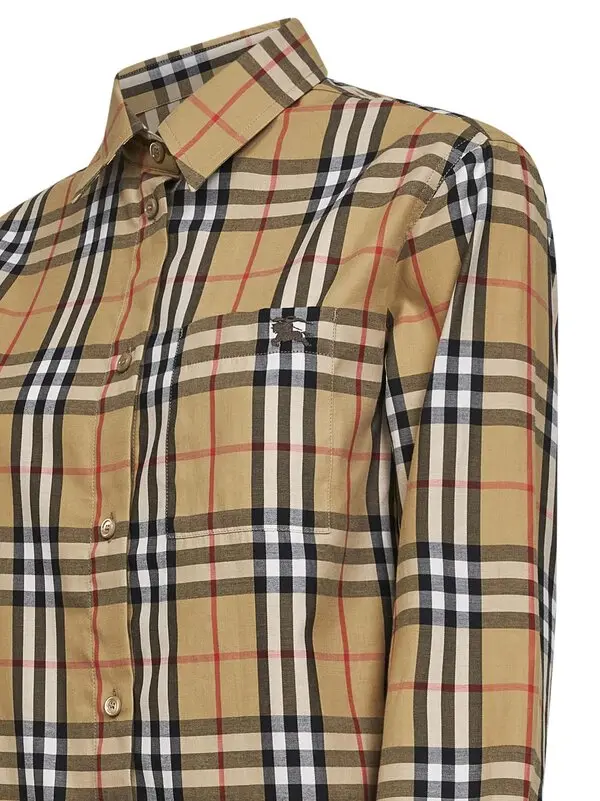 Burberry Long-sleeve Checked Shirt - Multicolor