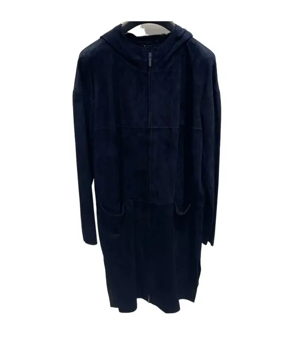 Max Mara Long-sleeved Hooded Jacket - Black