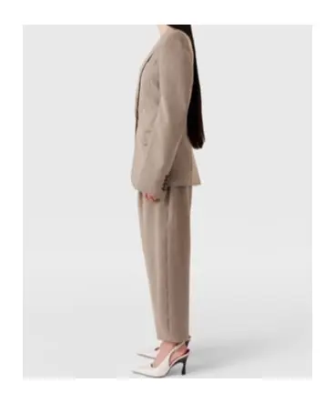 Stella McCartney Checked Single-breasted Blazer - Brown
