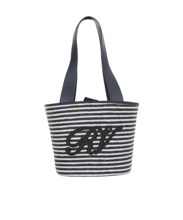 ROGER VIVIER Small Shopping Bag - Black