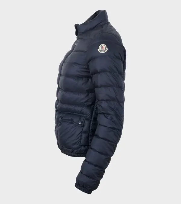 Moncler Lans Short Down Jacket - Night Blue