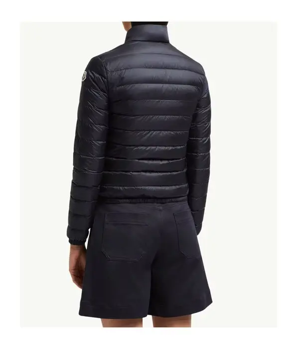 Moncler Lans Short Down Jacket - Night Blue
