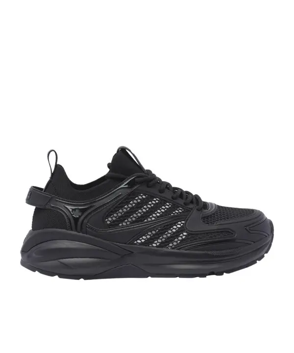 Dsquared2 Panelled Mesh Lace-up Sneakers - Black