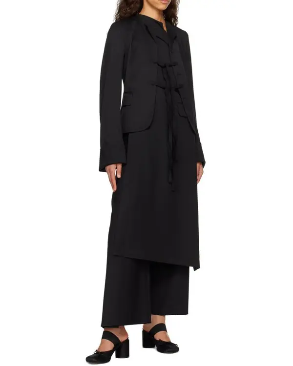 MAISON MARGIELA Asymmetrical Neck Open Back Top