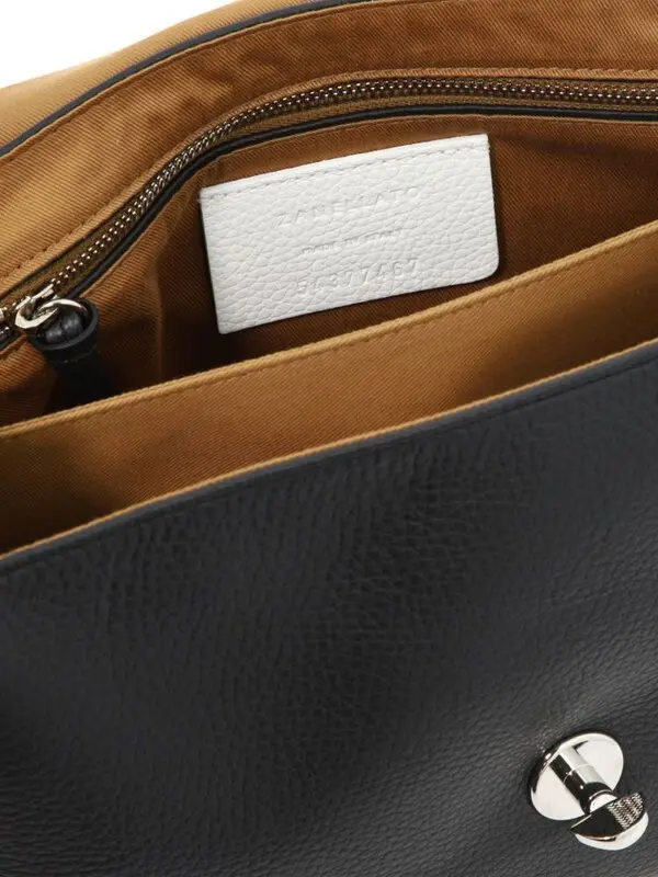 ZANELLATO Postina Daily Small Shoulder Bag - Black