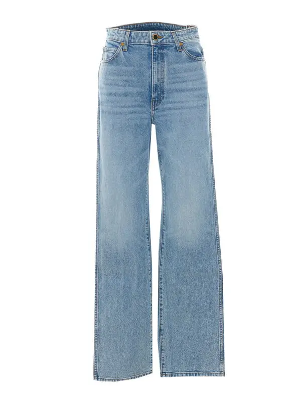 Khaite Logo Jeans