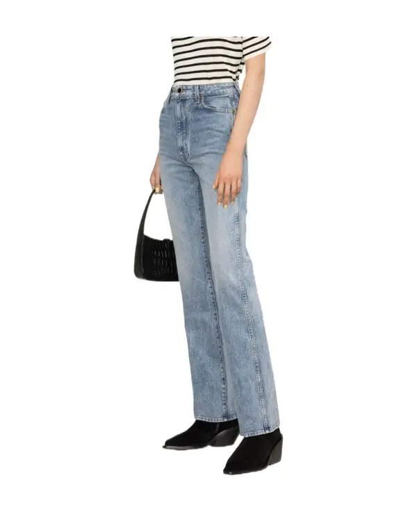 Khaite Logo Jeans