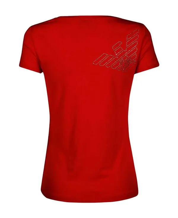 Emporio Armani Embellished Logo T-shirt