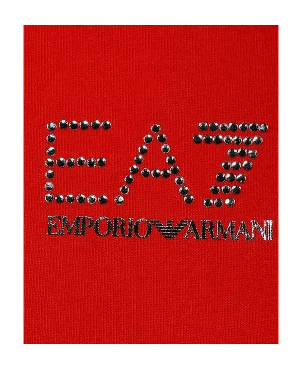 Emporio Armani Embellished Logo T-shirt