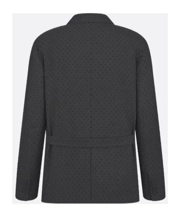 Dior Single-breasted Jacket With Rear Martingale Belt