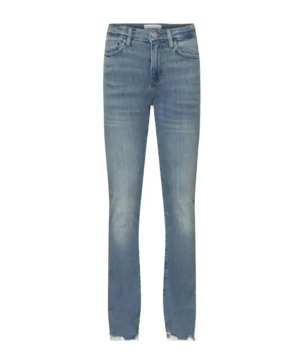 FRAME Le High Straight Leg Jeans - Blue