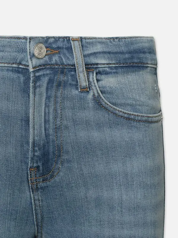 FRAME Le High Straight Leg Jeans - Blue