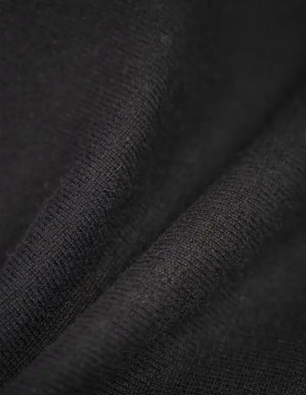 Max Mara Roll-neck Knitted Jumper - Black