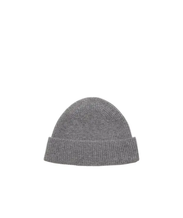 Zegna Oasi Knitted Beanie - Grey