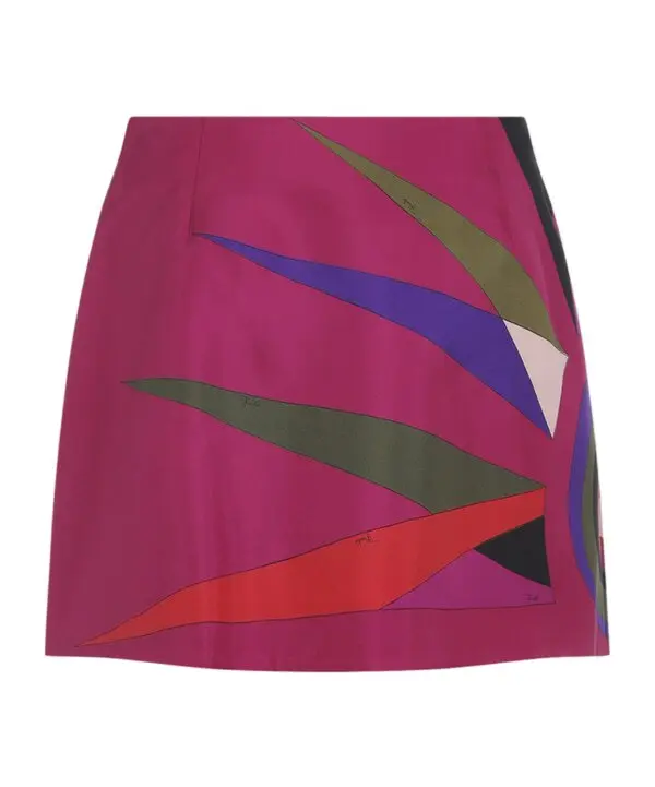 Emilio Pucci Printed Mini Skirt