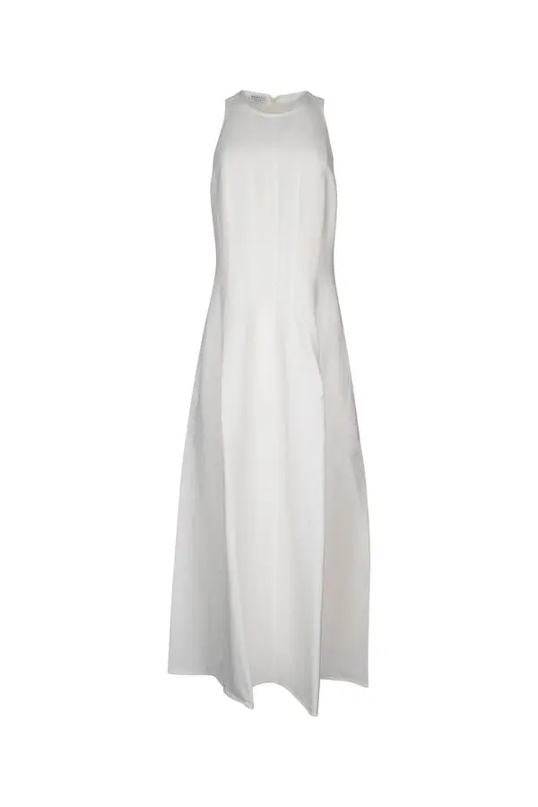 Brunello Cucinelli Sleeveless Crewneck Dress