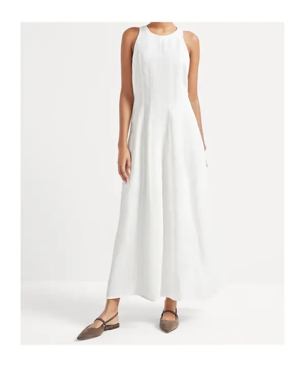 Brunello Cucinelli Sleeveless Crewneck Dress