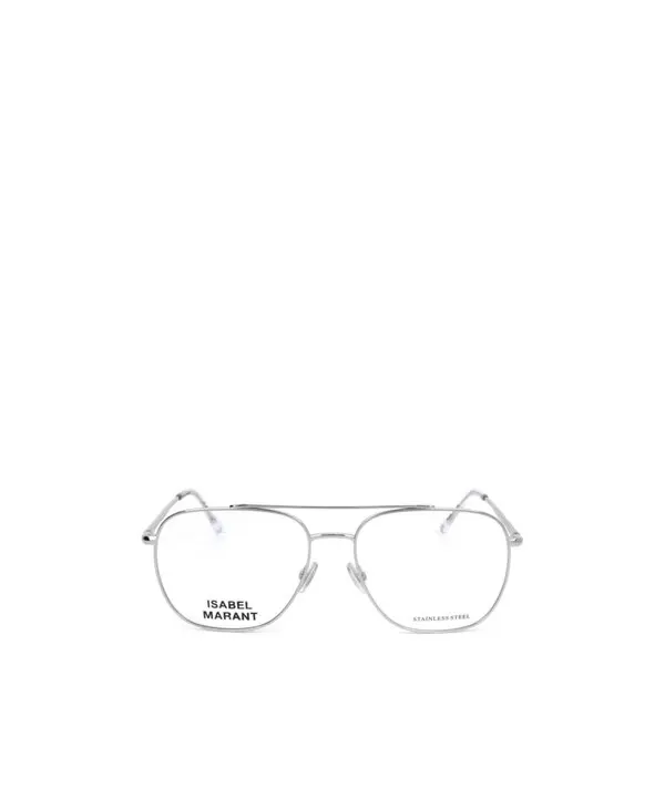 Isabel Marant Étoile Geometric Aviator Eyeglasses - White