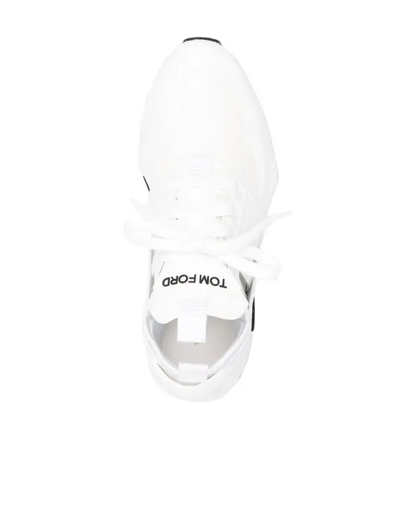TOM FORD Low-top Lace-up Sneakers - White