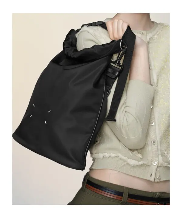 MAISON MARGIELA Logo Detailed Roll-up Backpack